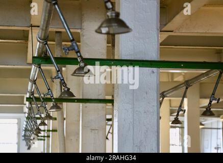 Hot water interior shower facility Alcatraz Federal Penitentiary ...