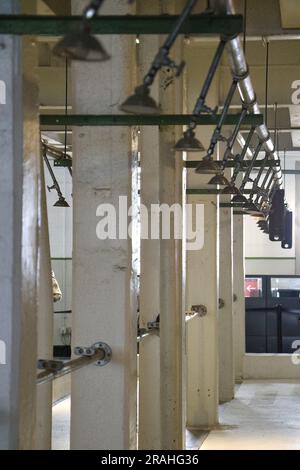 Alcatraz Island, Alcatraz Federal Penitentiary water tower Stock Photo ...