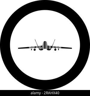 Jet fighter fight airplane modern combat aviation warplane contour ...