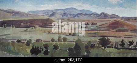 View of Sudak 1935 by Konstantin Bogaevsky Stock Photo - Alamy