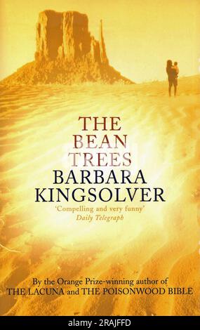 Book cover. "The Bean Trees" by Barbara Kingsolver Stock Photo - Alamy