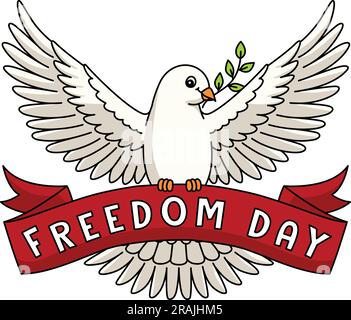 Juneteenth Freedom Day Cartoon Colored Clipart Stock Vector Image & Art ...