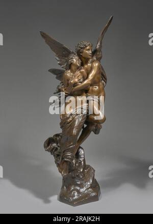 William Adolphe Bouguereau, The Abduction of Psyche, painting in oil on ...