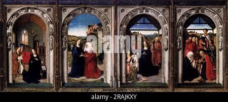 Dirk Bouts - Visitation C 1445 Stock Photo - Alamy