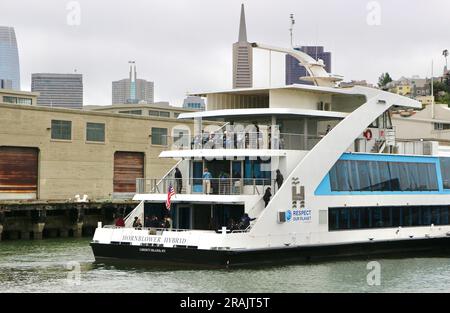 Hydrogen solar low emission diesel and wind powered Hornblower Hybrid ...