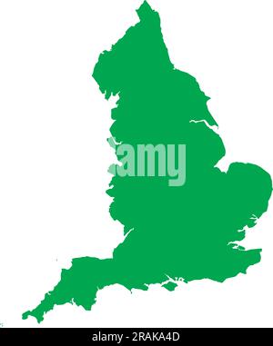 GREEN CMYK color map of EUROPE (with country borders Stock Vector Image ...