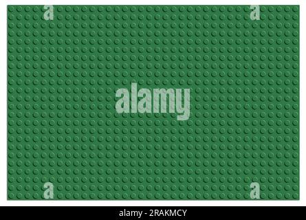 Platform base for colored building bricks Stock Photo - Alamy