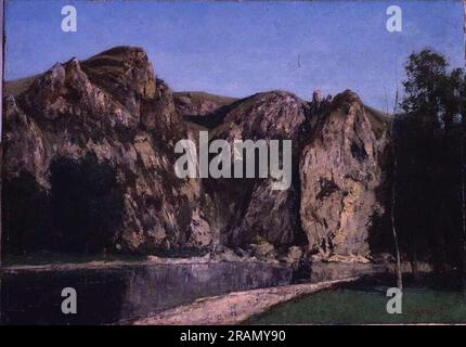 Gustave Courbet - L Meuse Freyr 1856 Stock Photo - Alamy