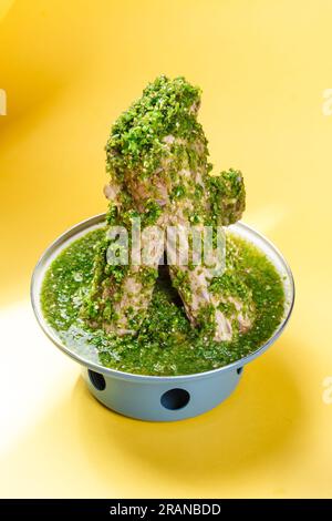 Thai grilled volcano spare ribs, laeng saeb,Laeng Saeb Mountain Of Rib ...