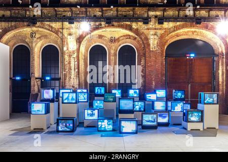 OGR, Officine Grandi Riparazioni, Torino, Piemonte, Italia Stock Photo ...