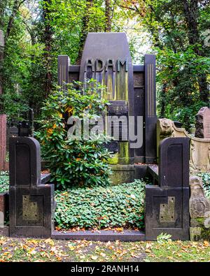 Family Tomb in Weissensee Jewish Cemetery, Herbert Baum Strasse,Weissensee, Pankow, Berlin ...