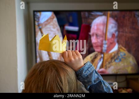 Photograph copyright 2023: John Angerson. On King Charles' coronation ...