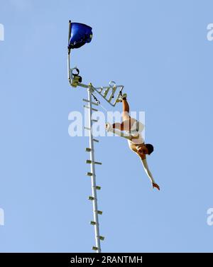 Strausberg, Germany. 02nd July, 2023. Märkisch Oderland:The photo shows ...