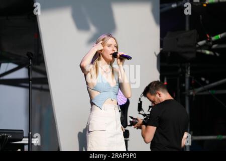 Lea live Open Air bei der Fête de l´Europe auf dem Dresdner Neumarkt ...