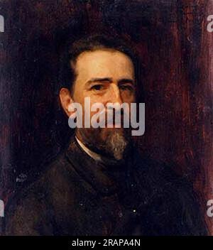 Portrait of the Painter Juan de Barroeta Y Anguisolea 1884 by Raimundo ...