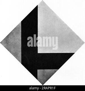 Counter composition X 1924; Germany by Theo van Doesburg Stock Photo ...