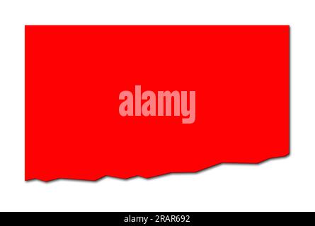 Red Insert report or screenshoot blank template for presentation ...