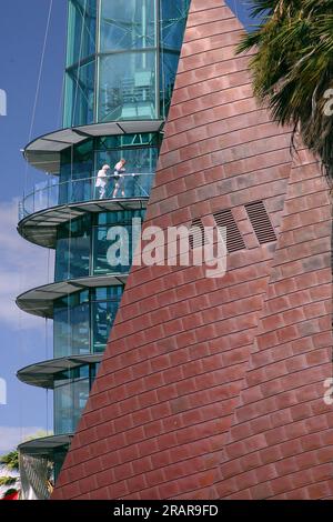 The Bell Tower at Barrack Square, Perth, Western Australia Stock Photo ...