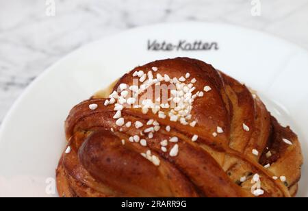 Vete-katten cafe in the city of Stockholm, Sweden Stock Photo - Alamy