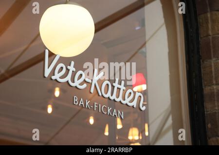 Vete-katten cafe in the city of Stockholm, Sweden Stock Photo - Alamy