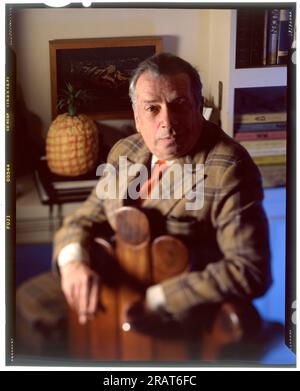 George Melly Jazz Singer Fly fishing England SB Stock Photo - Alamy