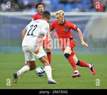 BATUMI, GEORGIA - JULY 8: Anthony Gordon of England looks on during the ...