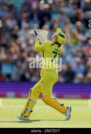 Oval, England. 3 July, 2023. Alyssa Healy captain of Australia during ...