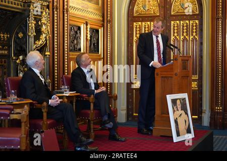Alastair Campbell, speaks during a mental health event in the Sovereign ...