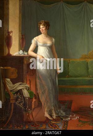 This portrait of Madame Charles Maurice de Talleyrand Périgord, painted ...