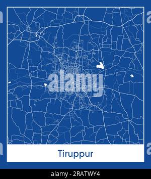 City Map Asia India Tiruppur vector illustration Stock Vector Image & Art - Alamy
