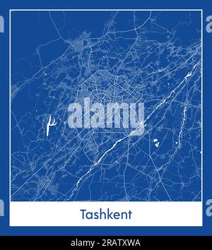 Vector city map of Tashkent, Uzbekistan Stock Vector Image & Art - Alamy