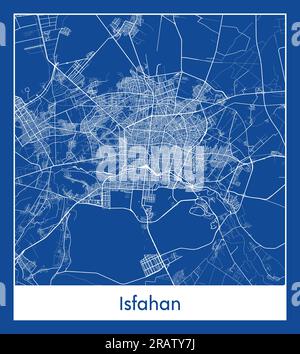 City Map Isfahan Iran Asia vector illustration Stock Vector Image & Art ...
