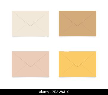 Envelopes Vector an Illustration Set Stock Vector Image & Art - Alamy