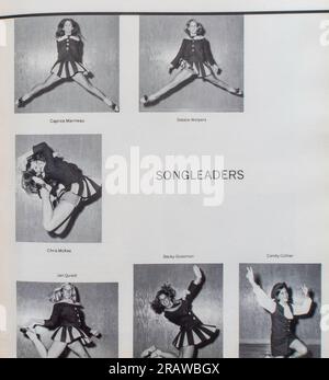 Vintage 1969 high school yearbook, USA Stock Photo - Alamy