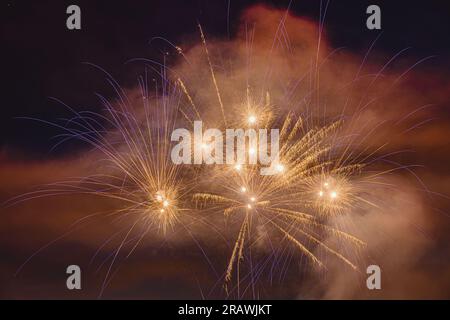 Fireworks flew over the 7th Army Training Command’s Tower Barracks ...