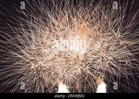 Fireworks flew over the 7th Army Training Command’s Tower Barracks ...