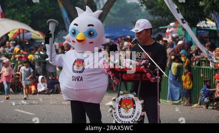 Sura and Sulu are the icons of the Indonesian Election Party Stock ...