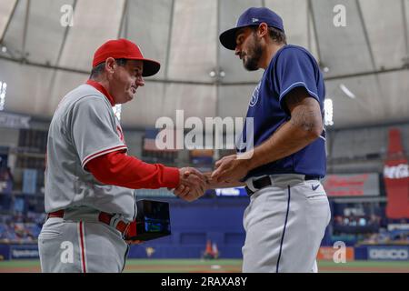 Philadelphia Phillies manager Rob Thomson releases Philadelphia Phillies pitcher Tim Mayza ...