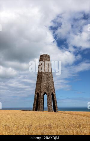 The Devon Daymark built 1864 a grade II listed tower, which reaches ...
