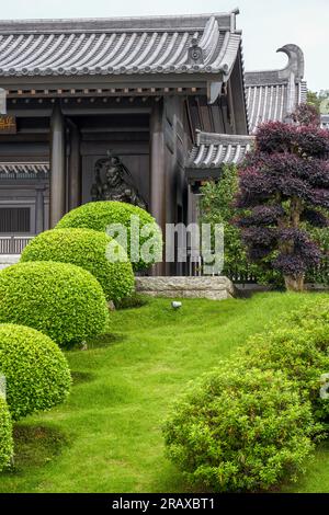 Timber structure Japanese style Tang style architectural temple of Tsz ...