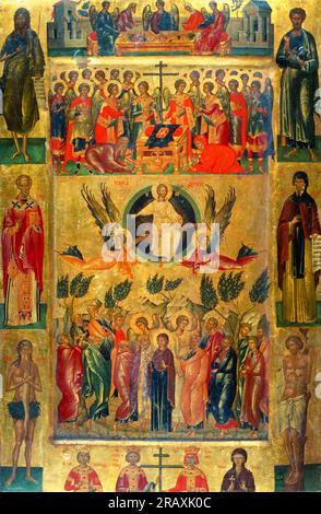 This 15th-century icon by Andreas Ritzos, titled 'Madonna and Child ...