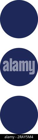 Ellipsis black glyph ui icon Stock Vector Image & Art - Alamy