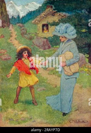 MARIA LOUISE KIRK (1860-1938) American illustrator. Art from her 1904 ...