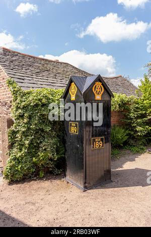vintage AA emergency telephone call box Number 535 carter way heads ...