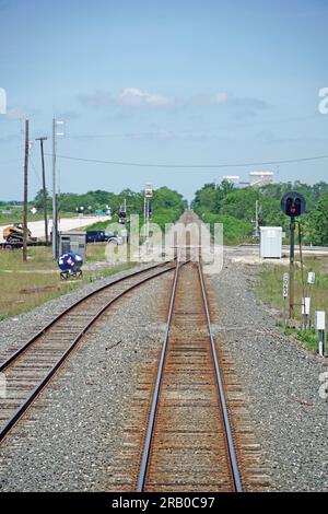 Railroad right of way Stock Photo - Alamy