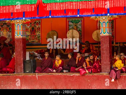 Lamayuru Monastery ceremony, Ladakh, Khalatse, India Stock Photo - Alamy