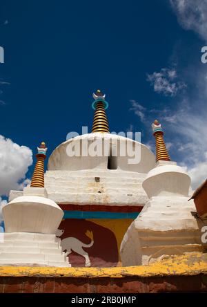 Stupas in Lamayuru Monastery, Ladakh, Khalatse, India Stock Photo - Alamy