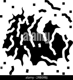 mars polar ice caps planet line icon vector illustration Stock Vector ...