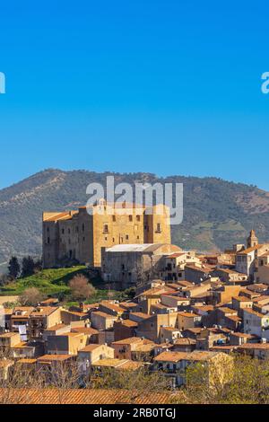 Ventimiglia Castle, Castelbuono, Palermo, Sicily, Italy Stock Photo - Alamy