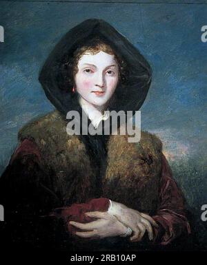 The Artist's Second Wife by John Jackson Stock Photo - Alamy